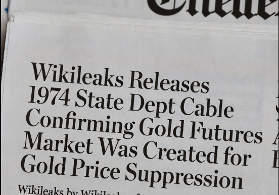 Wikileaks Releases 1974 State Dept Cable Confirming Gold Futures Market ...